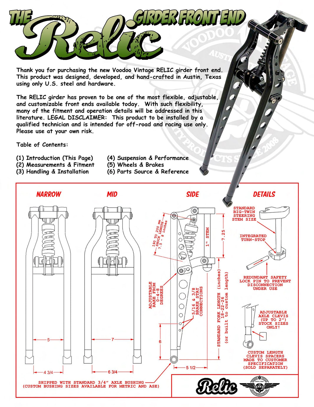 Front Ends – Voodoo Vintage Fabrication